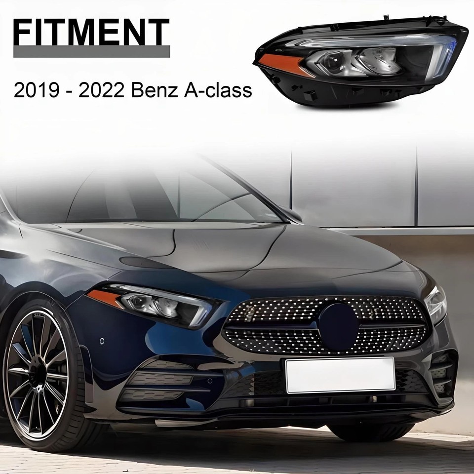For 2019-2022 Mercedes-Benz A-Class W177 LED Headlight Assembly ...