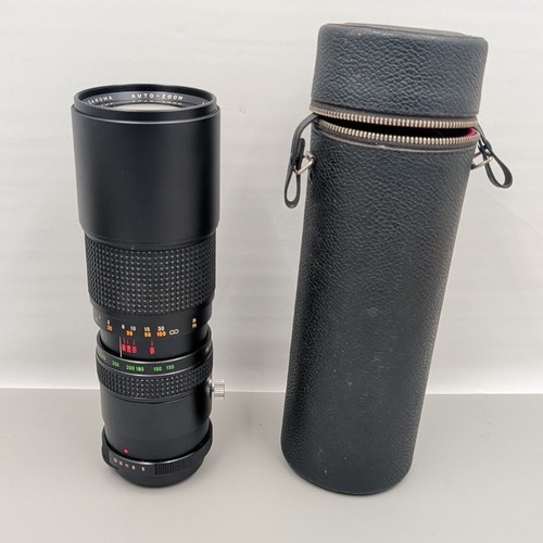 Canon ASANUMA AUTO ZOOM F 100 MM - 300 MM 1:5 NO. 113763 | eBay