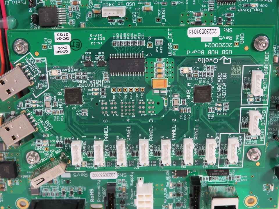 Qvella 20200023-02 FAST-Prep Main System Board C/W 20200024 USB Hub ...
