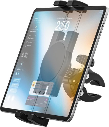 Boat Helm Tablet Mount, Marine Pole Rail Phone iPad Holder, Boat Handle ...