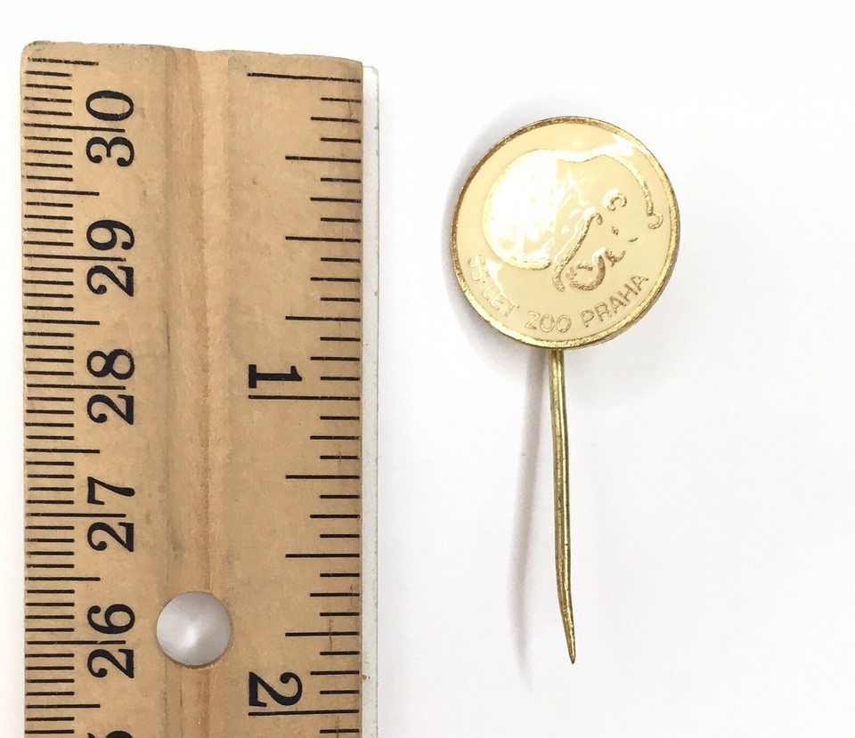 Prague 55 Year Anniversary ZOO Czech Republic Collector Enamel Stick ...