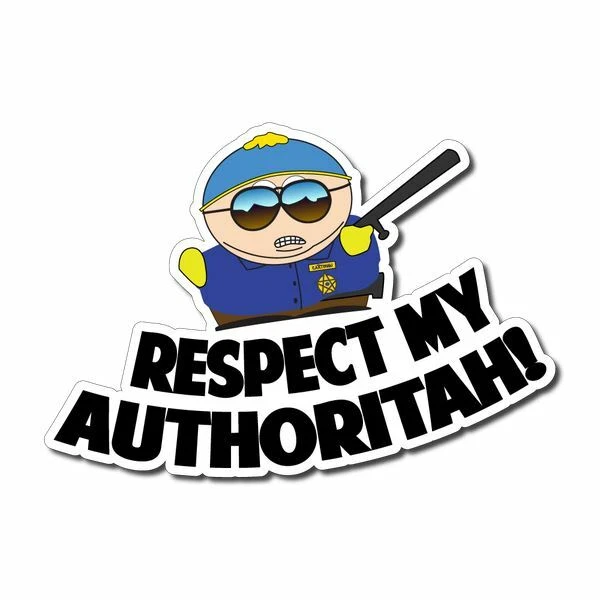 Cartman Respect My Authoritah