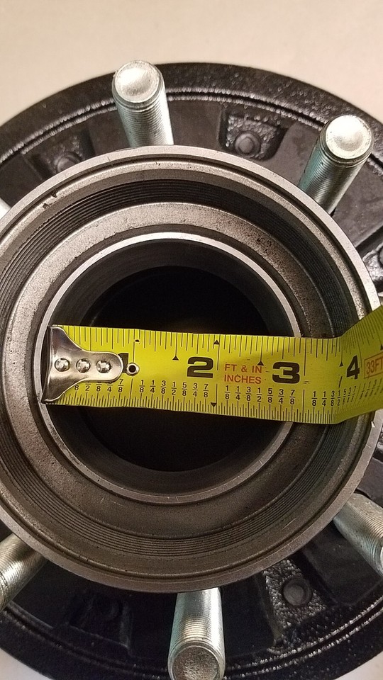 10k Short Lippert Hub/Drum Kit with Bearings, Seal, Lug Nuts, Seal, and ...