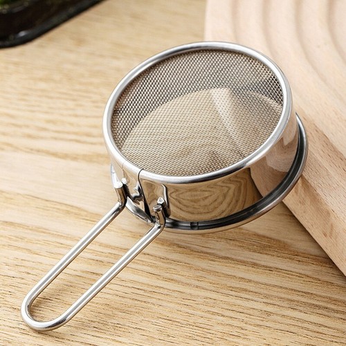 Stainless Steel Flour Sieve Dispenser Shaker For Matcha Chocolate ...