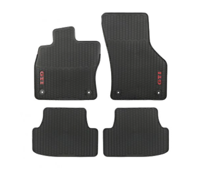 New Genuine VW GOLF GTI 13-17 LHD Front Monster Mats Floor Mat Set ...