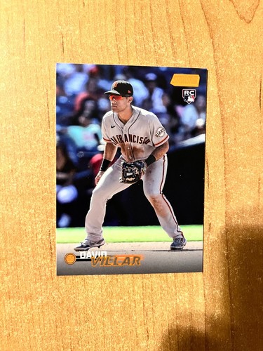 2023 Topps Stadium Club - David Villar - #257 Orange Foil Parallel #d ...