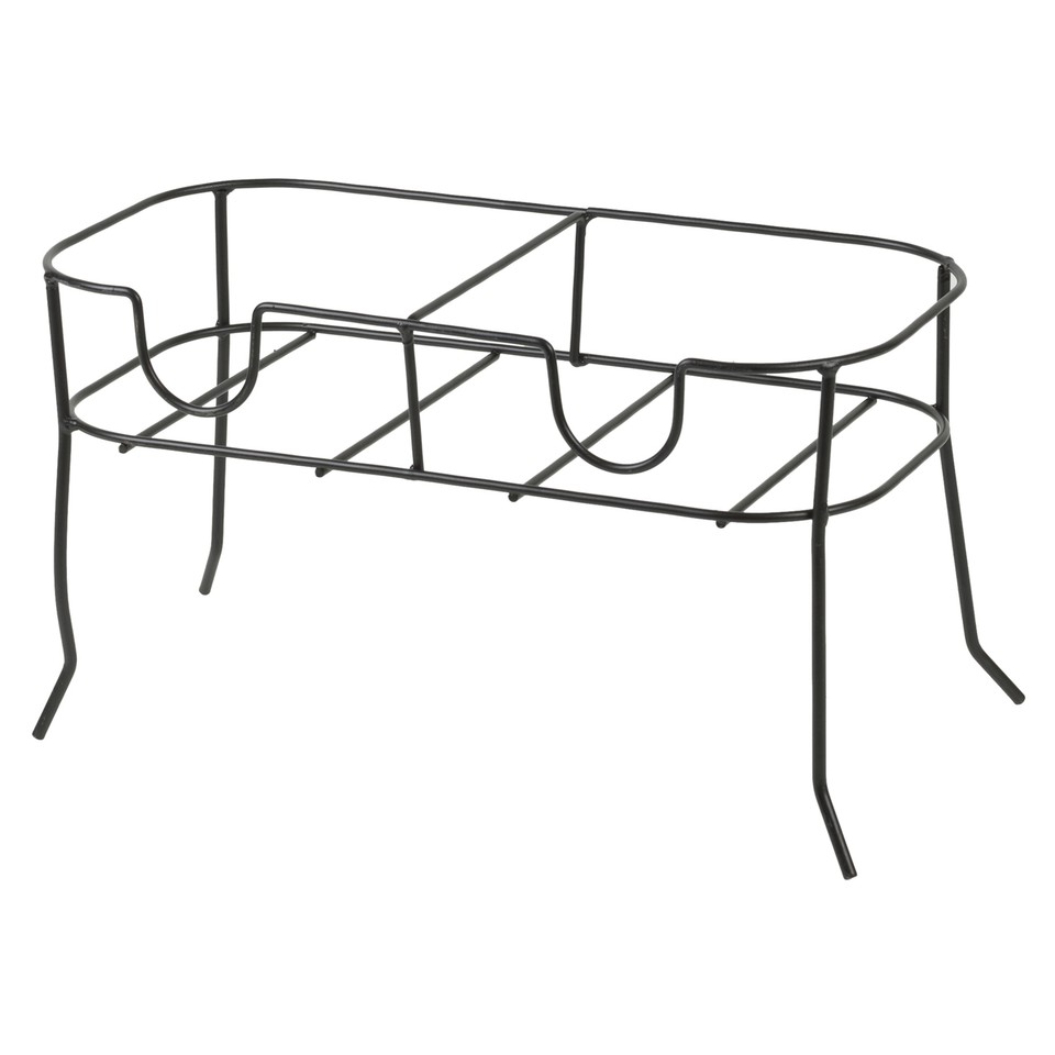 2x4 Litres Dual Double Glass Beverage Drinks Dispenser Screw Lid Jugs ...