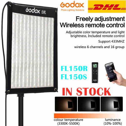 Godox FL150S 150R 150W LED Video Light Foldable Cloth 3300-5600K ...