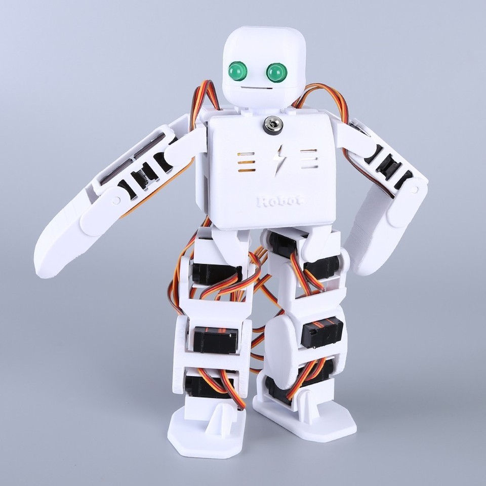 Open source humanoid robot for Arduino 18 DOF PLEN2 Robot dance action ...