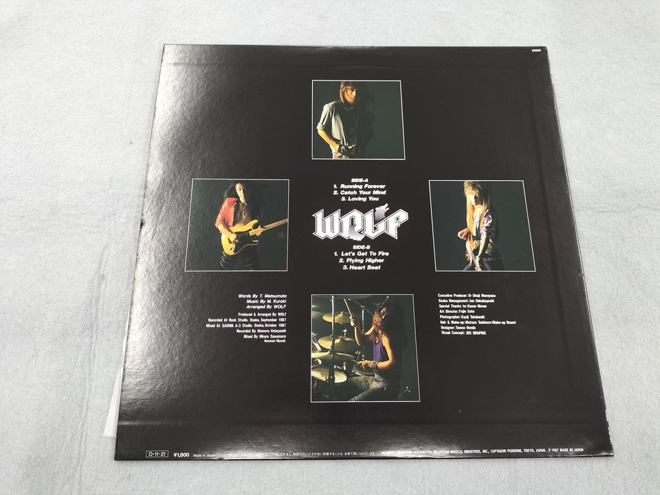 CAPTAGON PLUGGING Record LP WOLF Japan | eBay