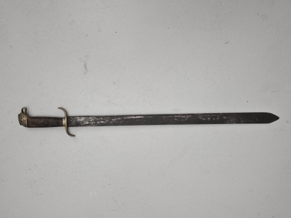 SPANISH AMERICAN WAR RARE ANIMAL TYPE Army Machete Sword MAMBISES 1870s ...