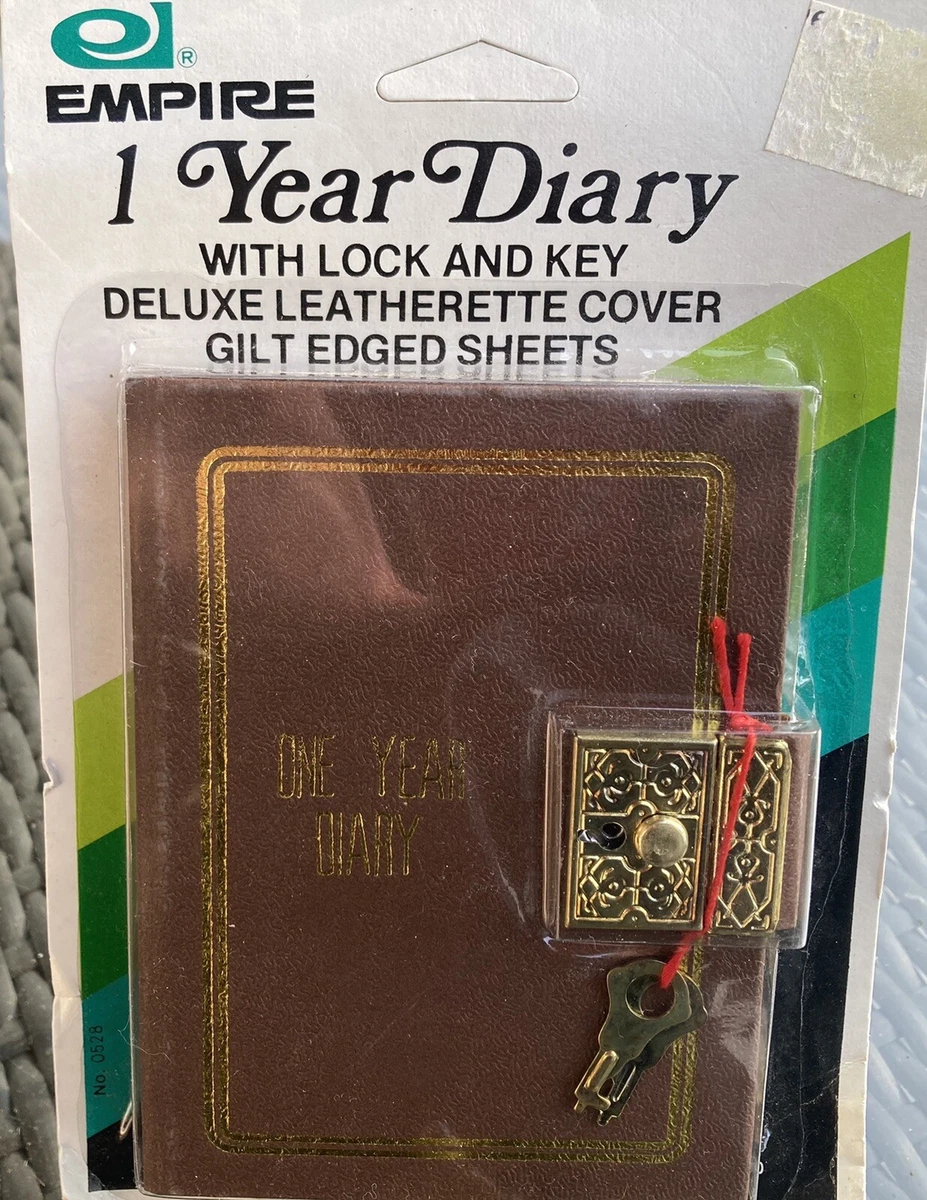 One Year Diary With Lock