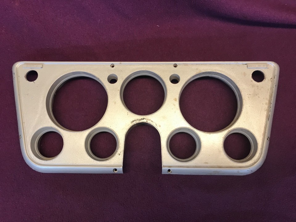 1967-1972 CHEVY GMC C10 C20 INSTRUMENT CLUSTER BEZEL PANEL OE GM ...