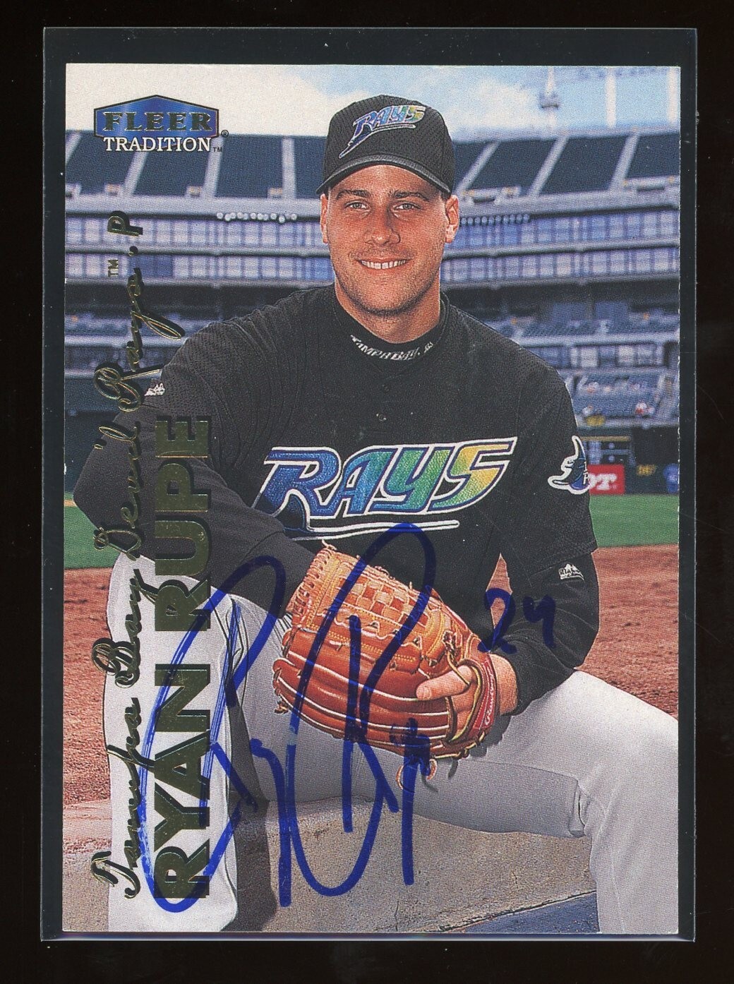 1999 Fleer RYAN RUPE Signed Card autograph auto RAYS | eBay