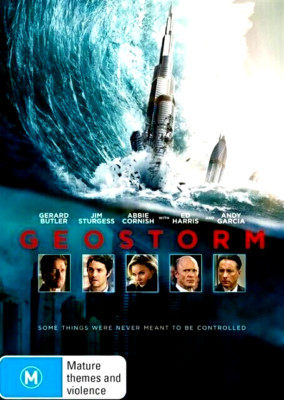 Geostorm (DVD, 2017) Gerard Butler Sci-Fi - Ex Kiosk Rental Region 4 ...