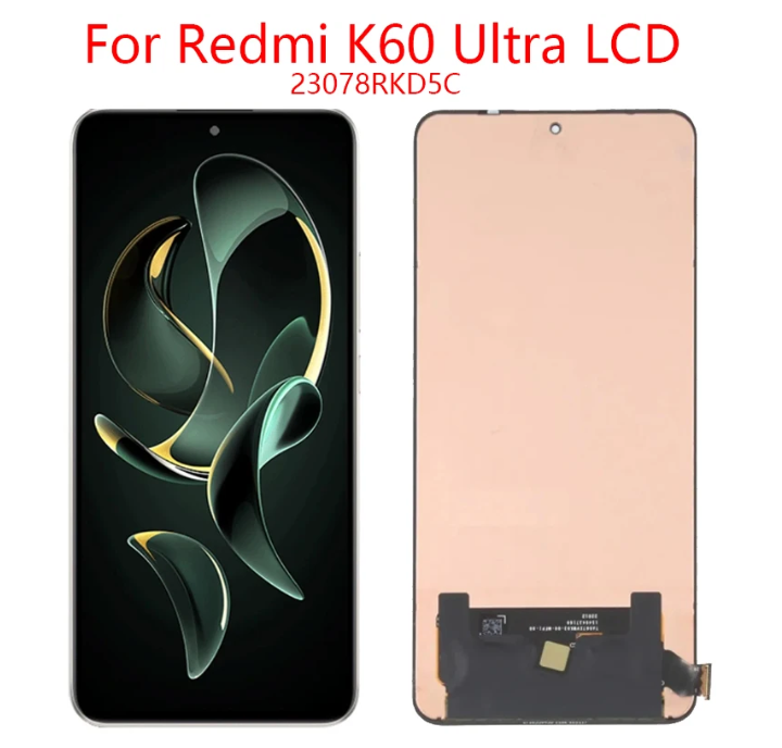 Original For Xiaomi Redmi K60 Ultra LCD Display Touch Screen Digitizer ...