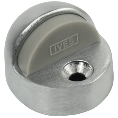 Ives FS438 PA28 FS438 US28 Dome Door Stop Floor Mount Cast Aluminum | eBay