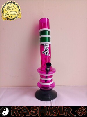 Chongz Marvel Avenger Ice Acrylic Tobacco Bong Waterpipe 30cm -Choose ...