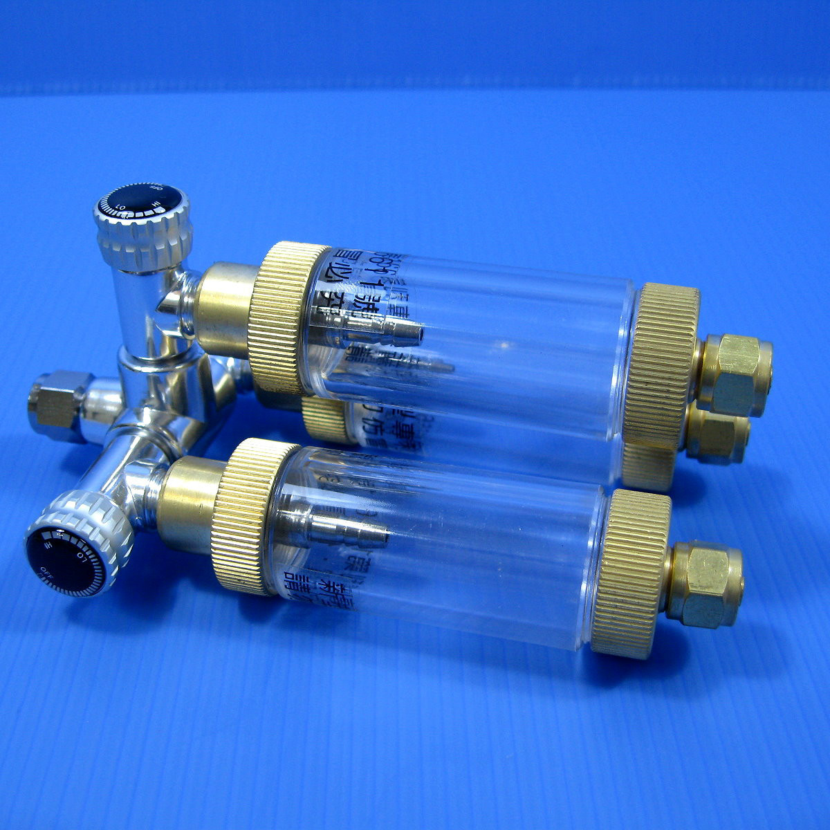 Tri-regulator Bubble Counter -3way Brass Co2 Splitter for sale online ...