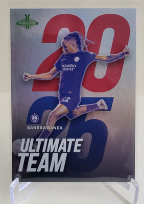 2025 PARKSIDE NWSL VOL 1 BARBRA BANDA 2025 ULTIMATE TEAM #10 ORLANDO ...
