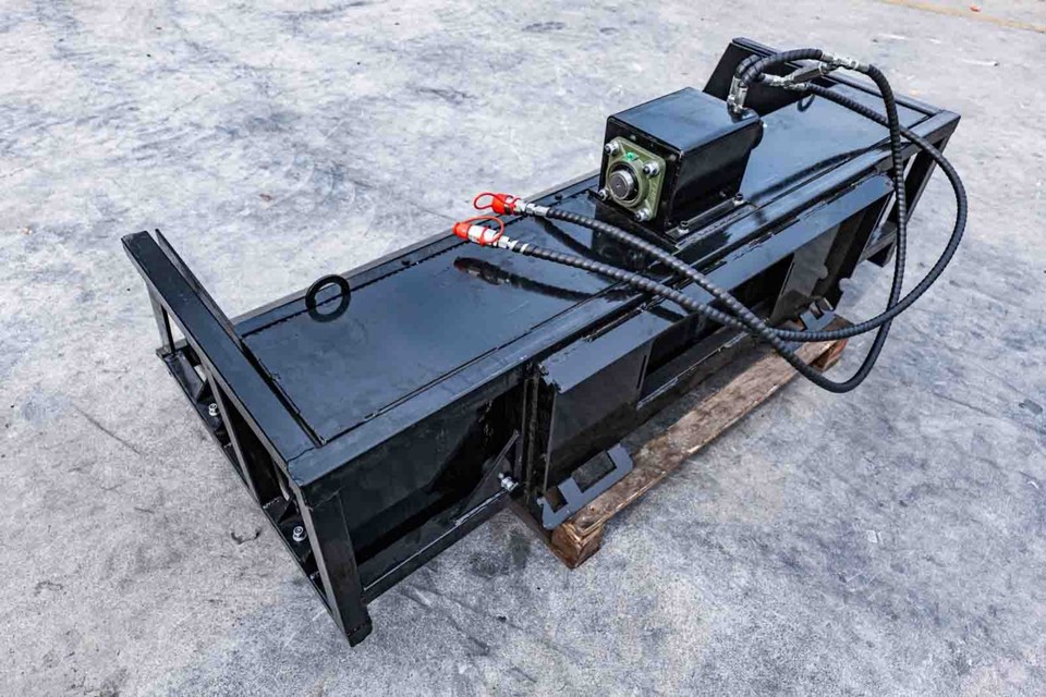 Screening Bucket Vibration Funnel for Bobcat Skid Steer Loader ...