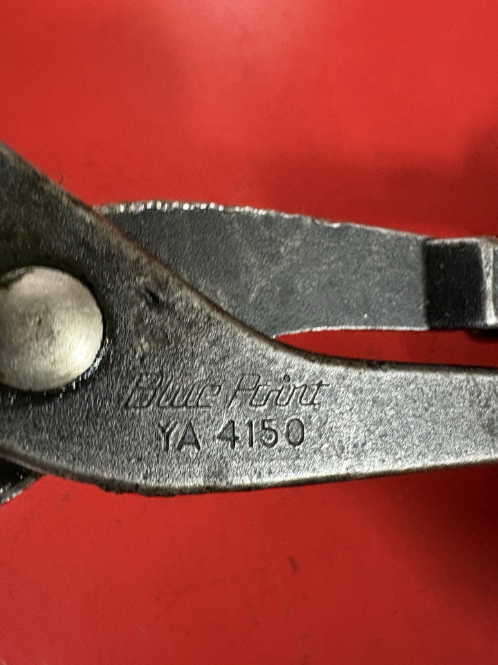 Blue Point Oil Filter Pliers YA 4150 w/ Red Handle | eBay