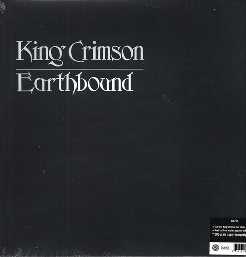 King Crimson Earthbound LP vinyl UK Discipline Global Mobile 2022 200g ...