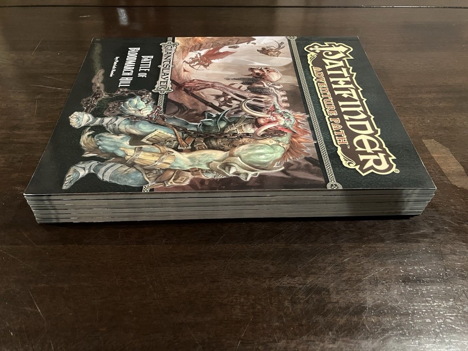 Giant Slayer Pathfinder 1e Adventure Path Complete | eBay