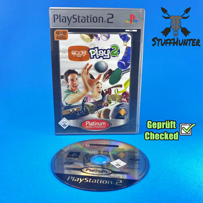 Eye Toy Play 2 [Platinum] - PS2 - Checked - USK0 | without Instructions ...