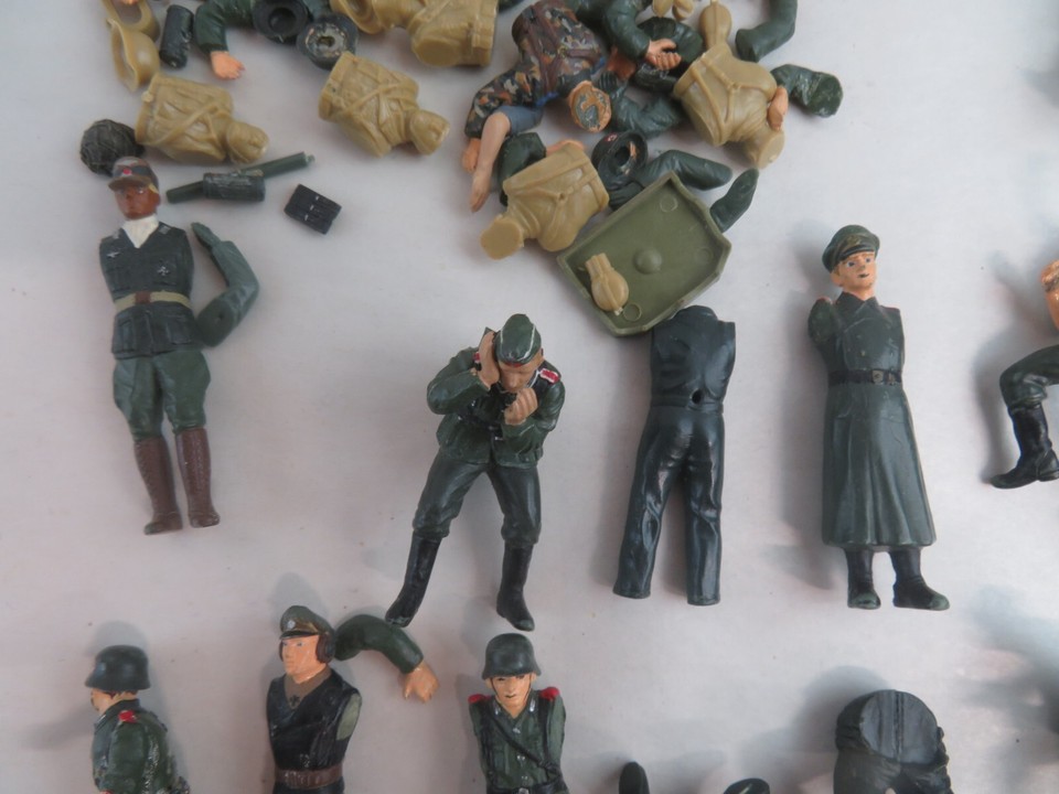Lot Military Army Model Soldiers PARTS ONLY | eBay