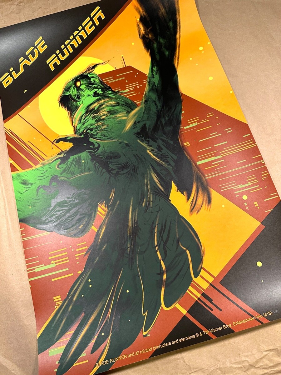 Blade Runner Poster Owl