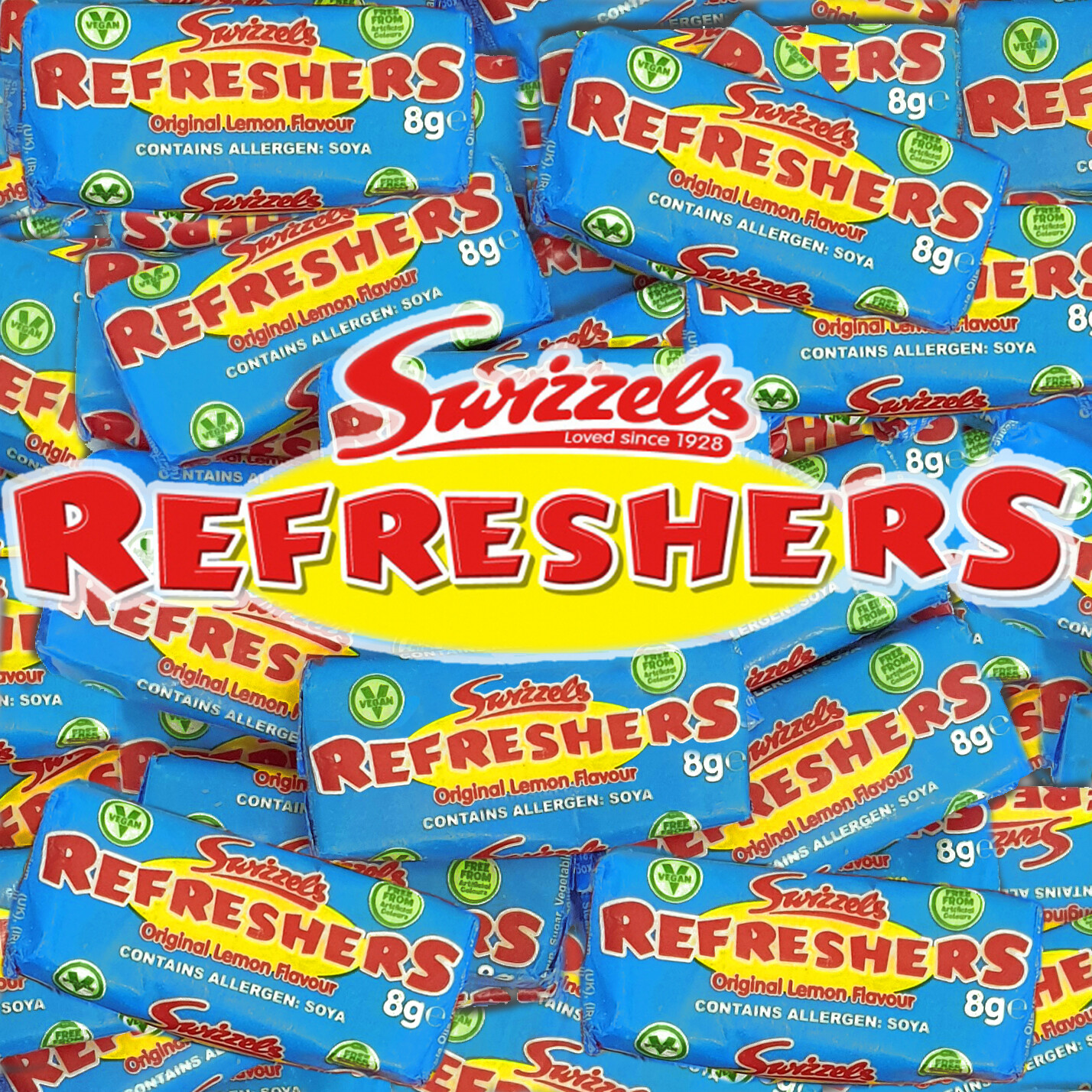 REFRESHERS Swizzels Wrapped Chews Retro Sweet Favours Candy Pick n Mix ...