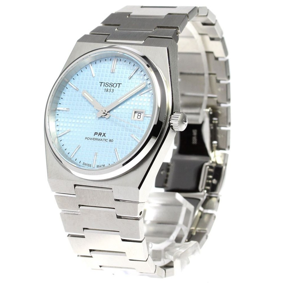 TISSOT T137407A PRX Powermatic 80 Date Men's Watch From Japan G0610 | eBay