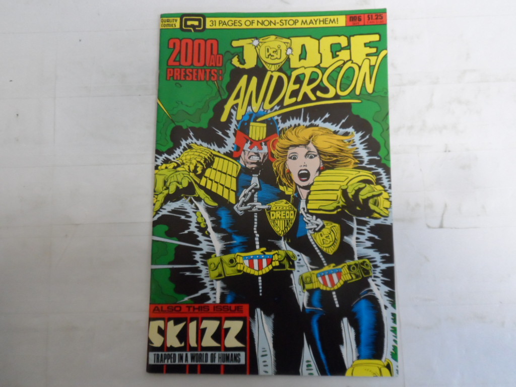 Judge Anderson Wallpaper Judge Anderson : Anderson, Psi Division