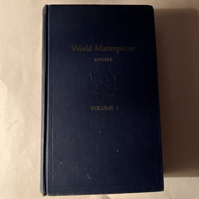 World Masterpieces by Maynard Mack (1965, Trade Paperback, Revised ...