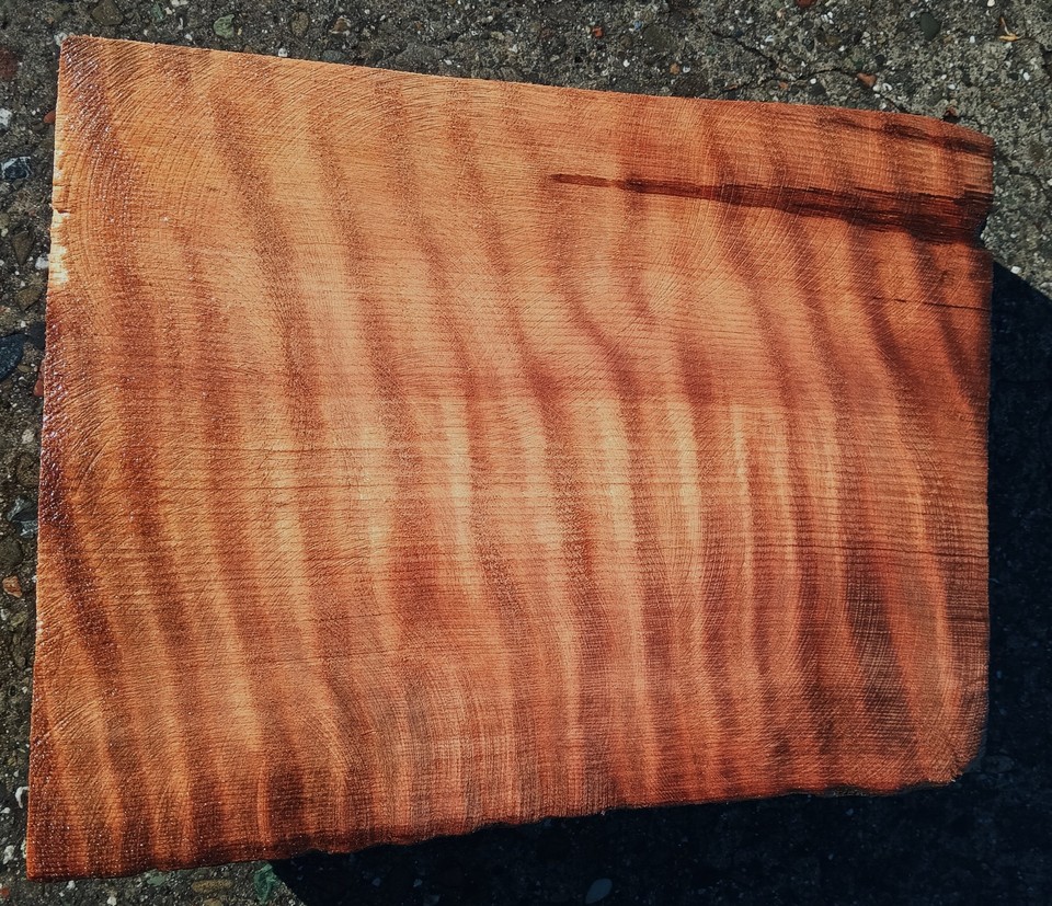 Curly Redwood | Turning block | Craft Wood | R24-1852 | eBay