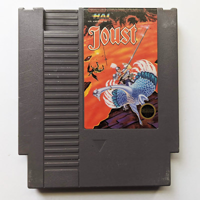 Nintendo NES Joust Video Game Cartridge Only Vintage HAL 1986 | eBay