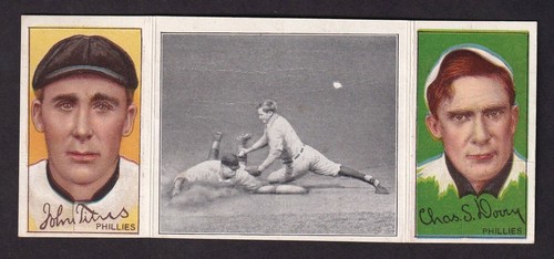 1912 T202 Baseball Card John Titus/Red Dooin "Dooin Gets His Man" Looks ...