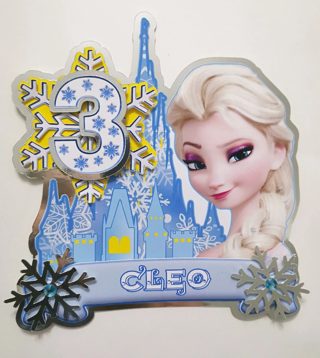 Frozen Castle Cake Topper