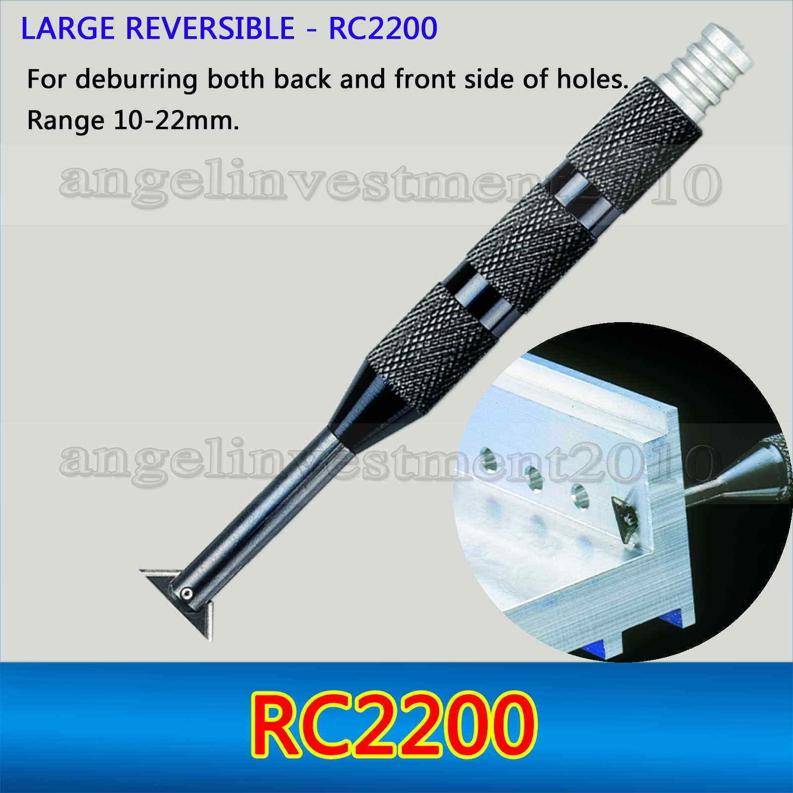 1 piece LARGE REVERSIBLE RC2200 countersinks deburring tool | eBay