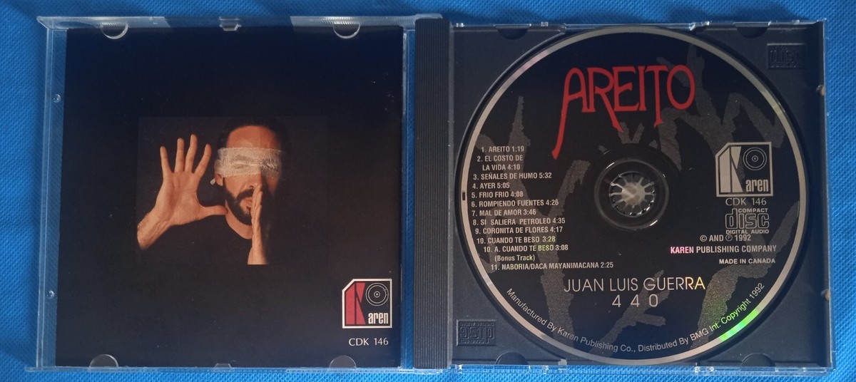 Juan Luis Guerra Areito Cd Juan Luis Guerra Areíto 440 Importado