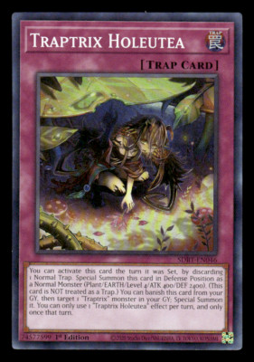 Traptrix Holeutea SDBT-EN046 Structure Deck: Beware of Traptrix 1st ...