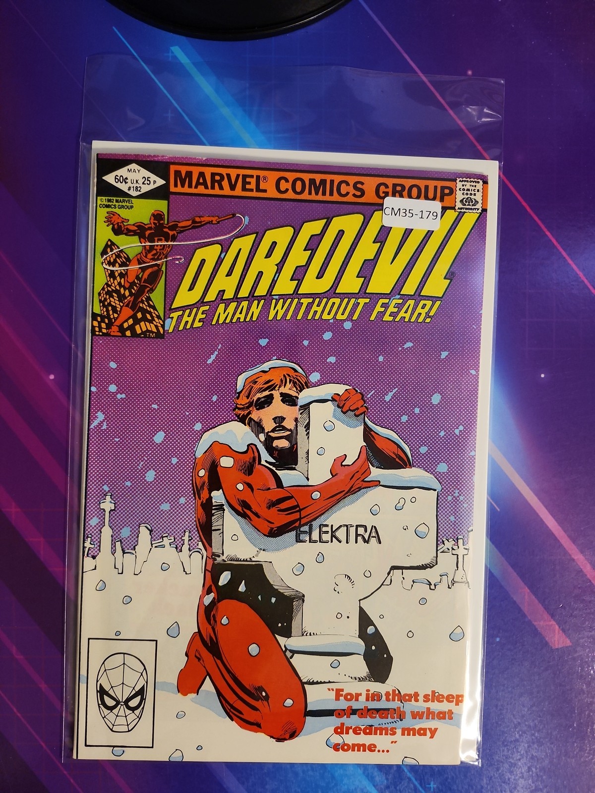 DAREDEVIL #182 VOL. 1 8.0 MARVEL COMIC BOOK CM35-179 | eBay