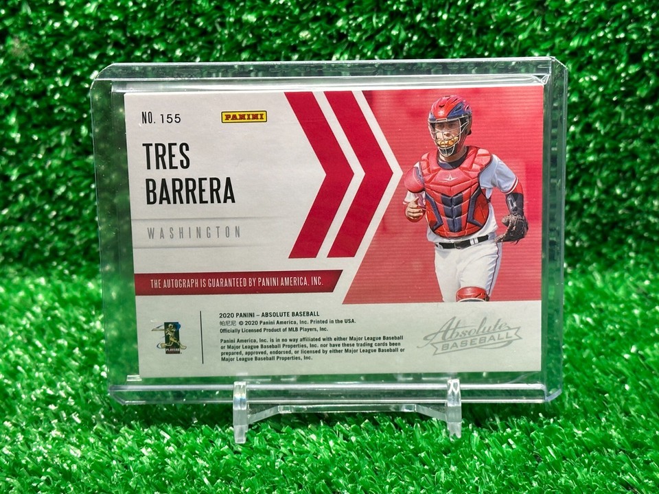 2020 Panini Absolute Rookie Baseball Material Signatures /149 Tres ...