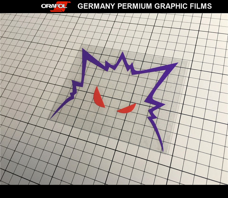 Gengar pokemon Funny PEEKING window JDM Car Decal Sticker #P13 | eBay