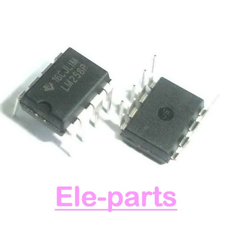 100 PCS LM258P DIP-8 LM258 Dual Operational Amplifier Chip Integrated ...