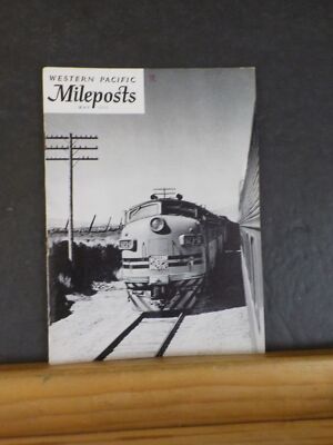 Western Pacific Mileposts 1955 May Vol VI #10 Milepost #70 | eBay