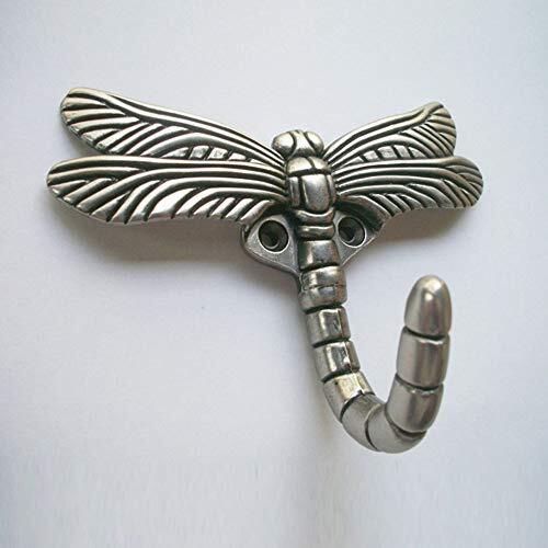 2pcs Dragonfly Coat Hooks Decorative Creativity Wall Mounted Hanger ...