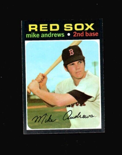 1971 Topps #191 MIKE ANDREWS Red Sox NMMT | eBay