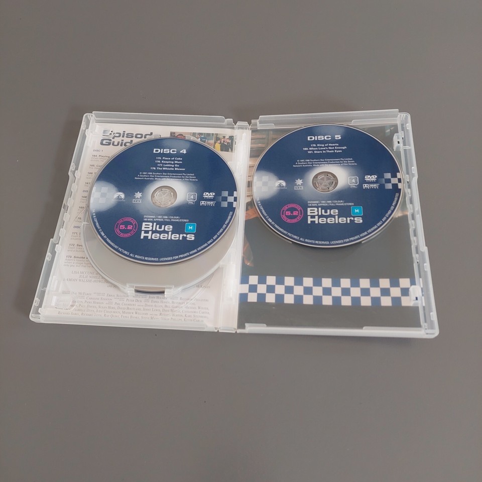 Blue Heelers Complete Fifth Season Part II Australian Drama Cop Show ...